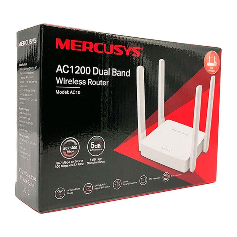 ITSCA | ITS, C.A. - Router Dual Band Mercusys MR30G - AC1200
